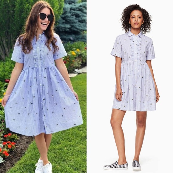 kate spade | Dresses | Nwt Kate Spade New York Broome Street Abuzz ...